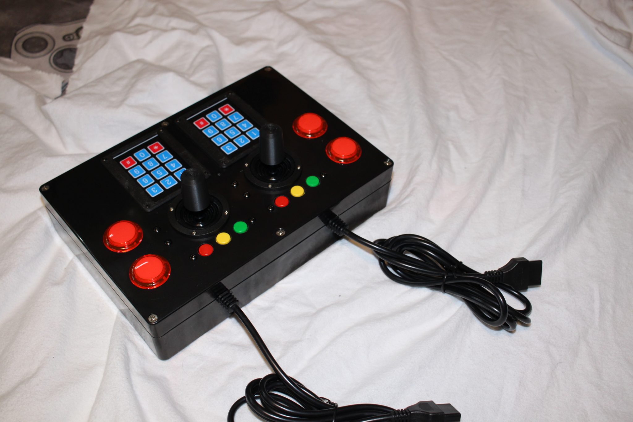 Atari 5200 True Analog Controller, Dual Stick, Overlay – RetroGaming At Cyberphreak.com
